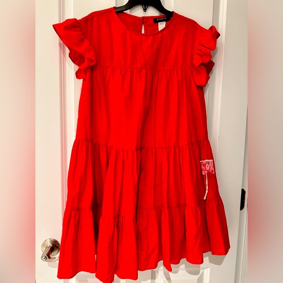 B Darlin | Dresses | Nwt Brand New Red Dress Georgia Football Fans Its ...